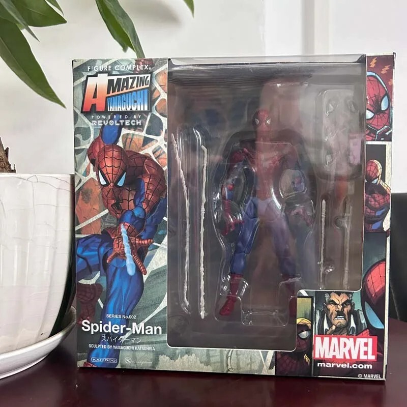 Kaiyodo Revoltech Amazing Yamaguchi Spider-Man Action Figure Toy ...