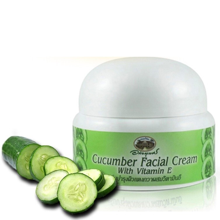 2X Cucumber Facial Cream With Vitamin E Moisturizing Reduce Wrinkles ...