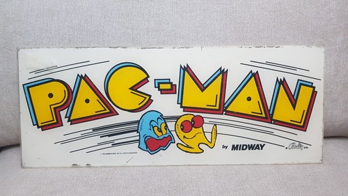 1980 Midway PAC-MAN Marquee Original Video Game | eBay