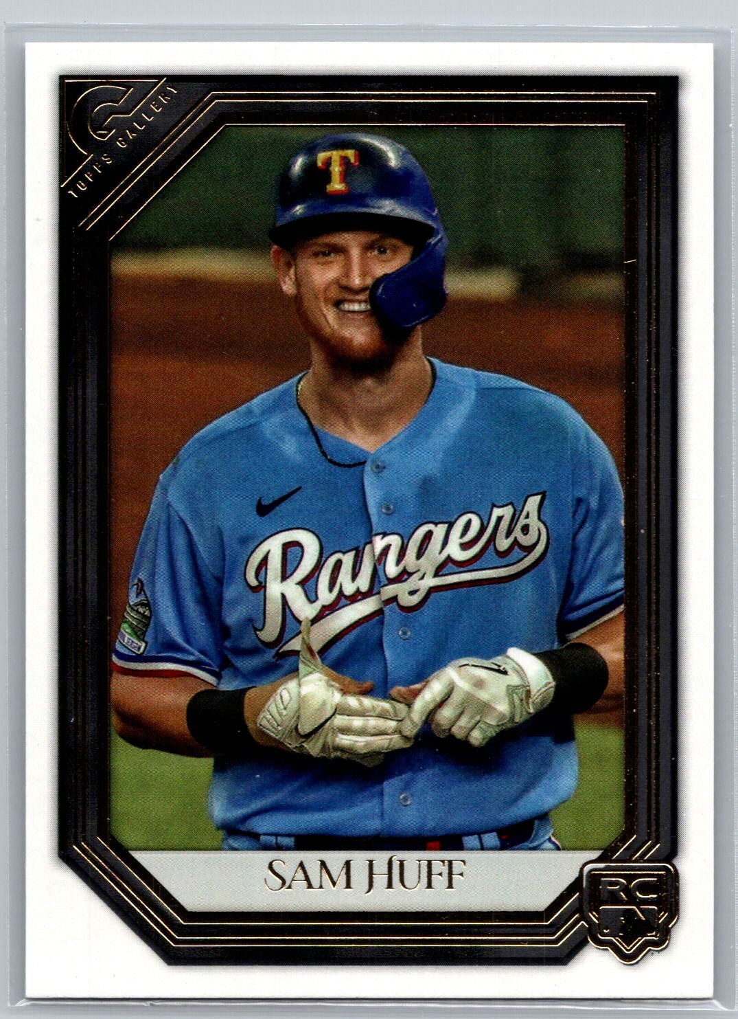 2021 Topps Gallery Baseball #126 Sam Huff RC Texas Rangers | eBay