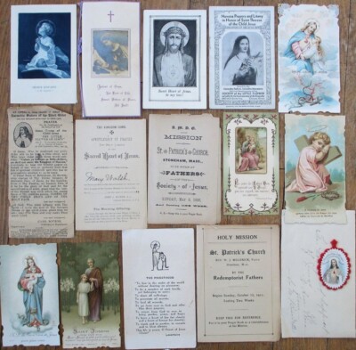 Holy Cards - Litho Holy Card
