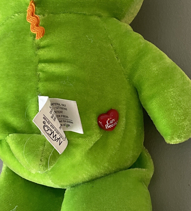 Care Bears Good Luck Bear 2004 8 Inch Plush Green Shamrock 4 Leaf ...