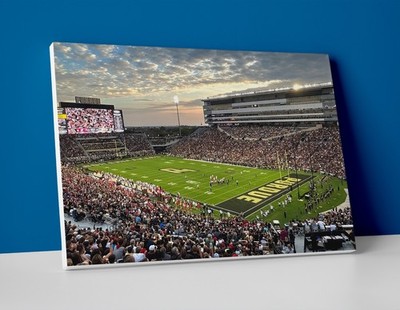 Purdue Football Stadium Poster or Canvas - Purdue Boilermakers Football ...