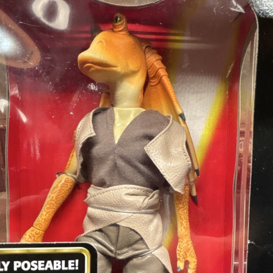 Hasbro Star Wars Episode I The Phantom Menace Jar Jar Binks Action ...