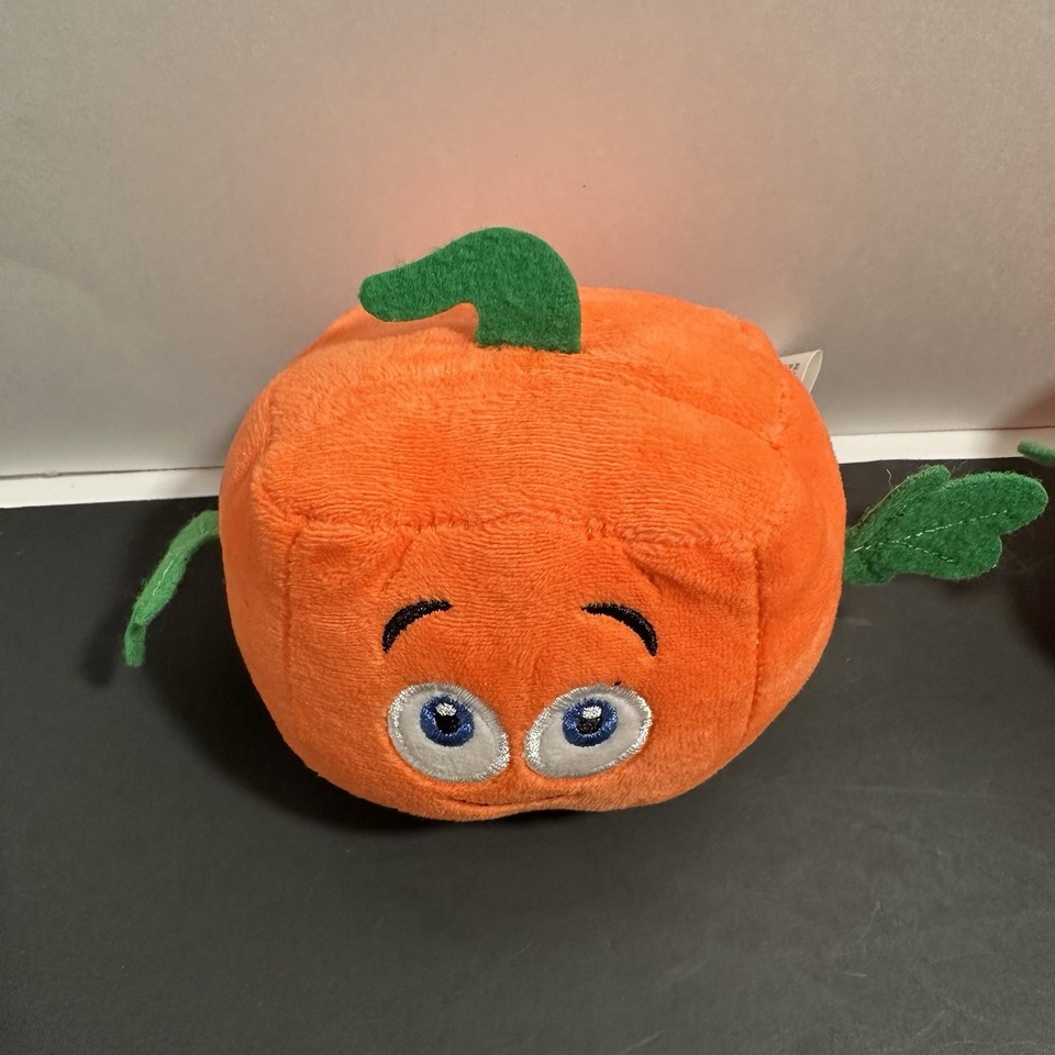 Plush Pumpkin Toys Halloween Fall Decor Smiling Face Stuffed Plushies ...