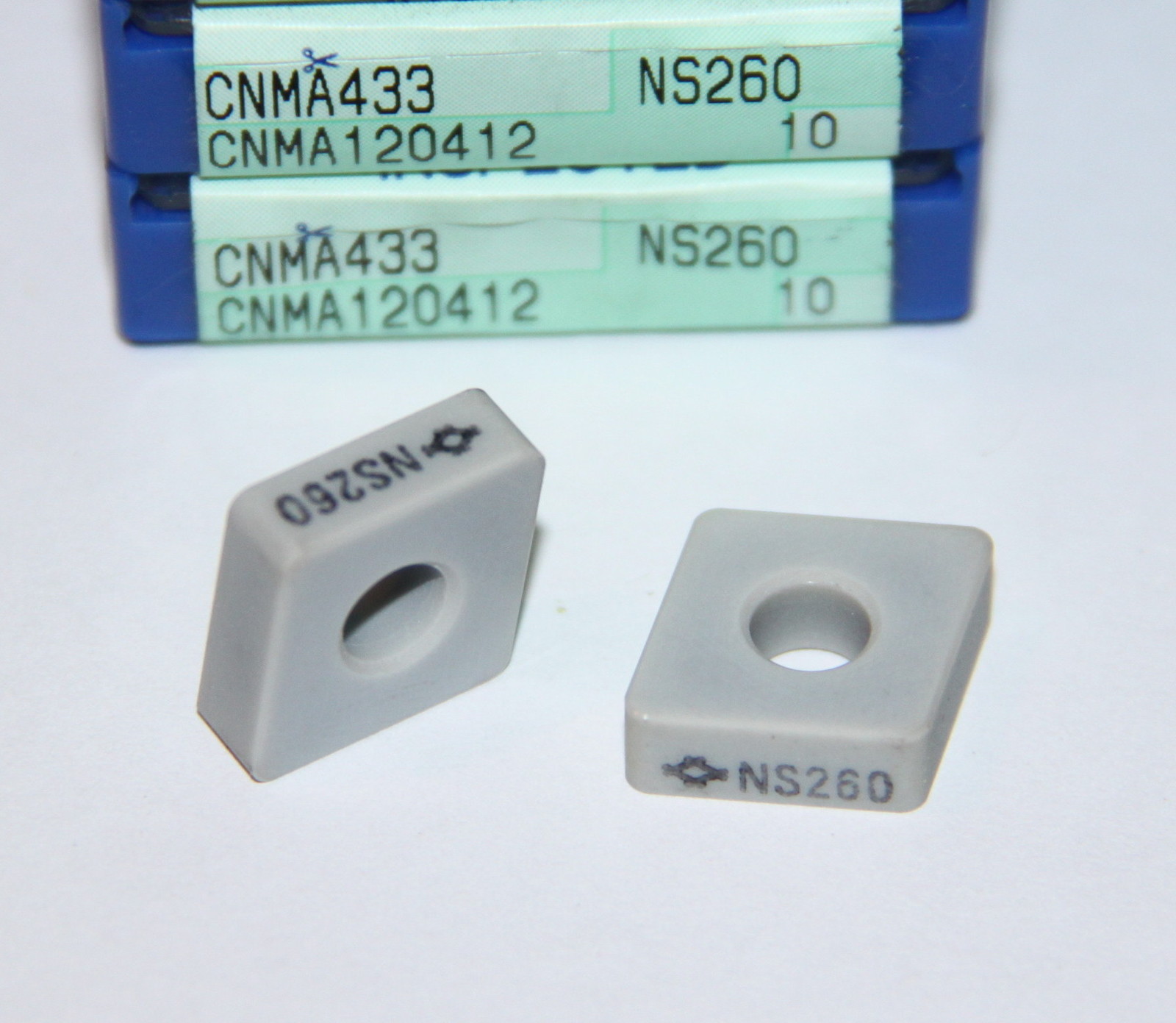 CNMA 433 NS260 MISTSUBISHI *** 10 INSERTS ** FACTORY PACK ** | eBay