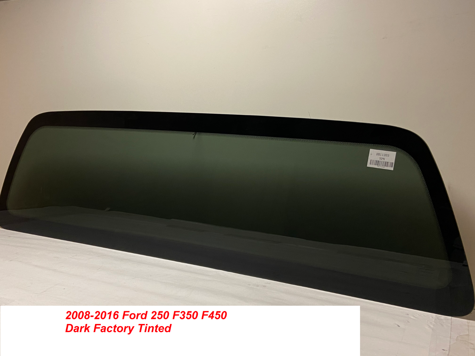 Fits 2008-2016 Ford F250 F350 F450 F550 F650 Rear Window Back Glass Non ...