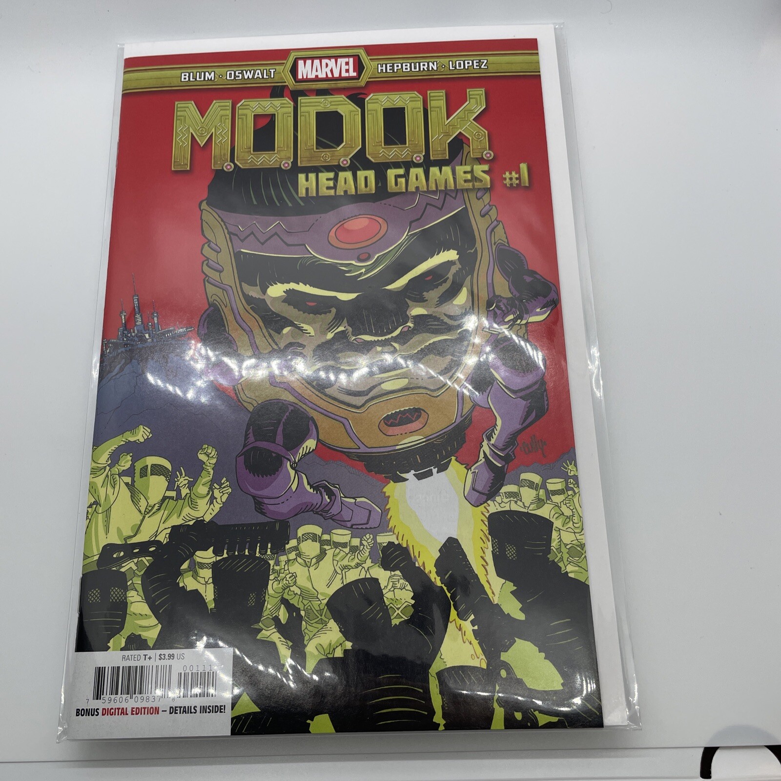 MODOK HEAD GAMES #1 COVER A 2020 MARVEL FIRST PRINT Fast Secure ...