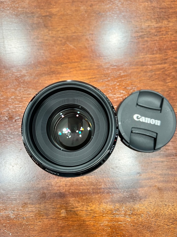Canon EF 50mm F/1.2 L USM Lens *Mint* 82300005800 | eBay
