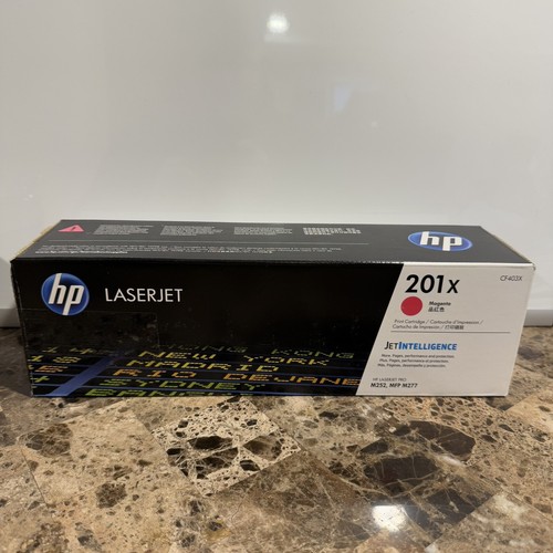 Genuine HP 201X CF403X Magenta Toner Print Cartridge - Open Box | eBay