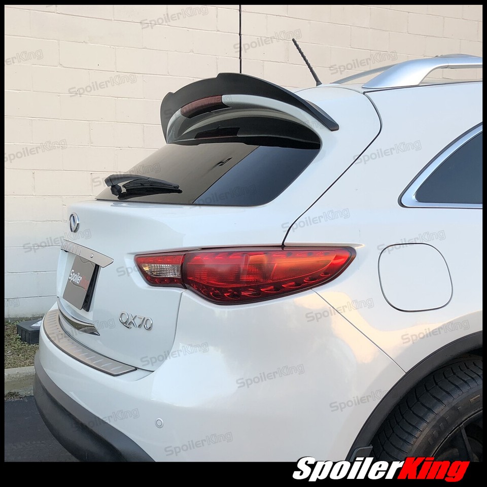 (380KC) Rear trunk duckbill spoiler (Fits: Infiniti QX70 FX50 2009-2018 ...