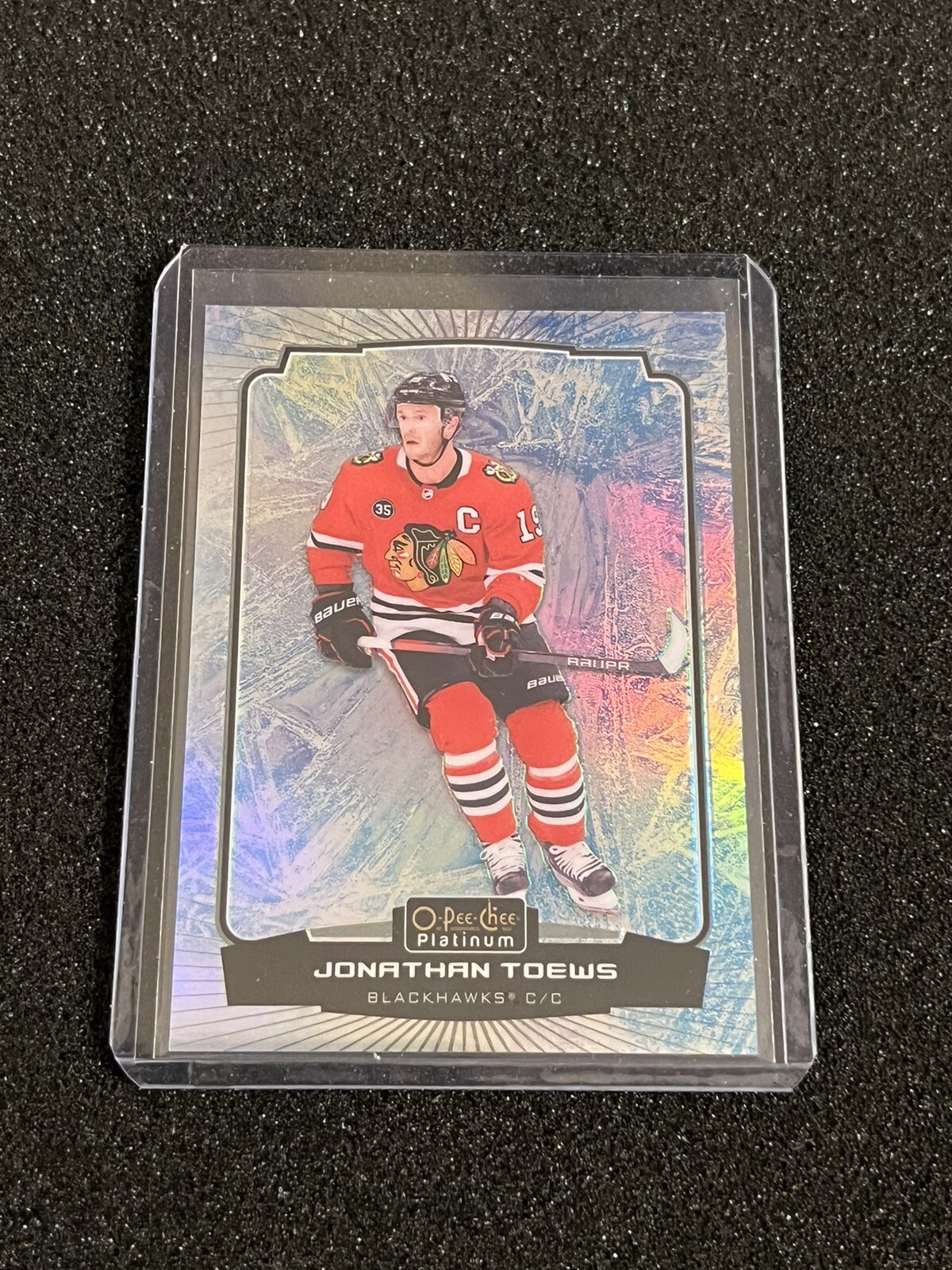 Jonathan Toews 2022 O-Pee-Chee Platinum #155 Neon Yellow Surge Price ...