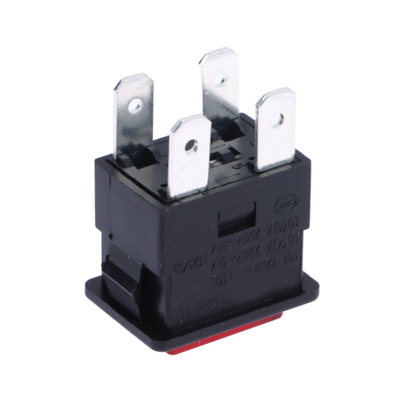 16A 4 Pins Electrical Rocker Switch With LED Light Touch Switch 250V PS ...