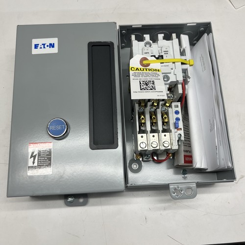 BRAND NEW! Eaton ECN0511AAA Freedom NEMA Motor Control Starter w/ Reset ...