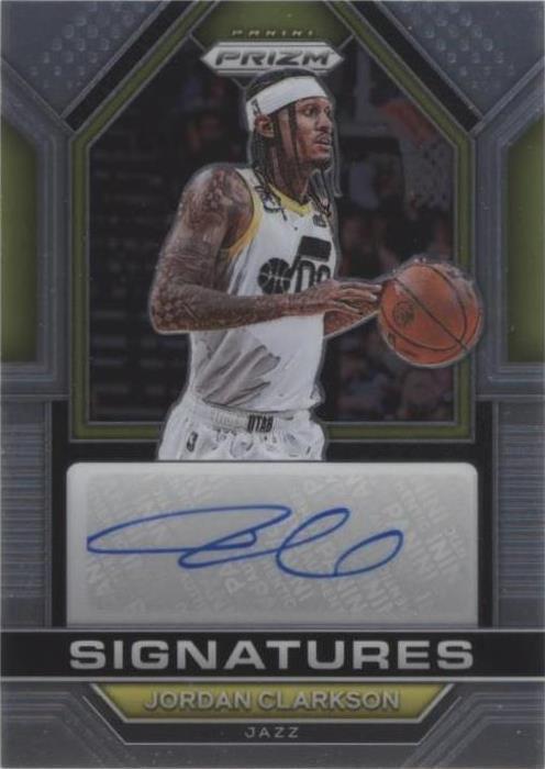 2022-23 Panini Prizm - Signatures Jordan Clarkson #SIG-JCL (AU) for ...