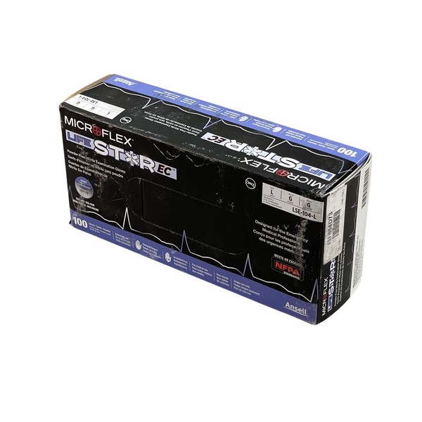 Microflex LifeStar EC Large Nitrile Examination Gloves - LSE-104-L ...