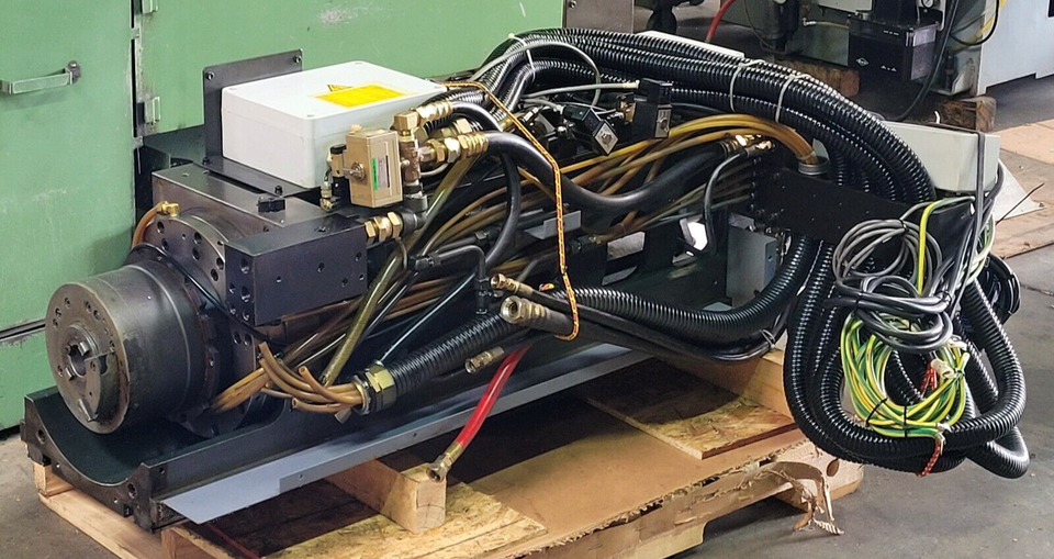 SPINDLE AND MOTOR ASSEMBLY FROM MORI SEIKI SV-50 VMC, CAT-40 | eBay