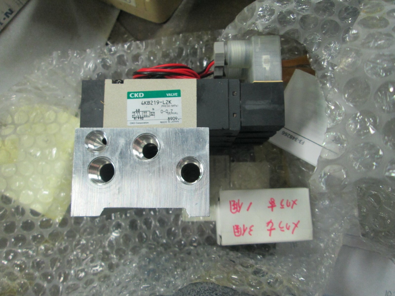 CKD Solenoid & Manifold M4KB210-06-L2K-4 24 VDC (NIB) | eBay