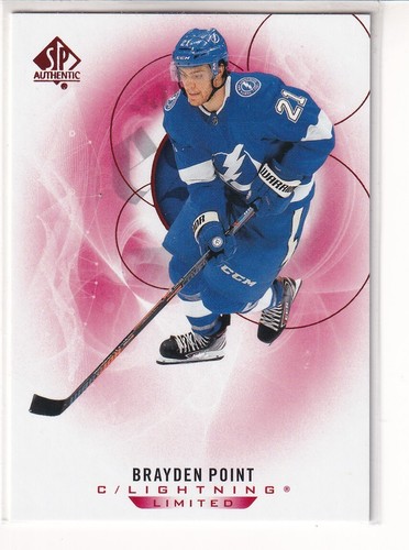 20/21 UD SP AUTHENTIC BRAYDEN POINT RED LIMITED PARALLEL #64 | eBay