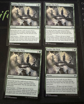 Gather the Pack X4 Origins Magic the Gathering MTG | eBay