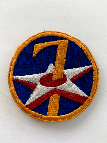 7th Seventh Air Force Shoulder Patch | eBay