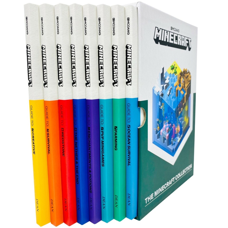 The Minecraft Collection 8 Books Box Set (Minecraft Guides) Creative ...
