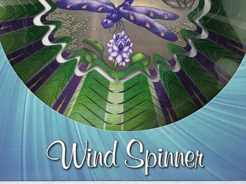 Spinfinity Designs 332 Animated Dragonfly Stainless Steel Wind Spinner ...