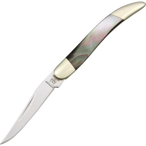 Rough Rider Mini Toothpick Knife Black Pearl Handle Stainless Clip ...