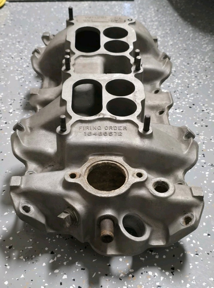 1962-1964 Chevy Impala SS 348 409 Dual Quad Intake Manifold Winters ...