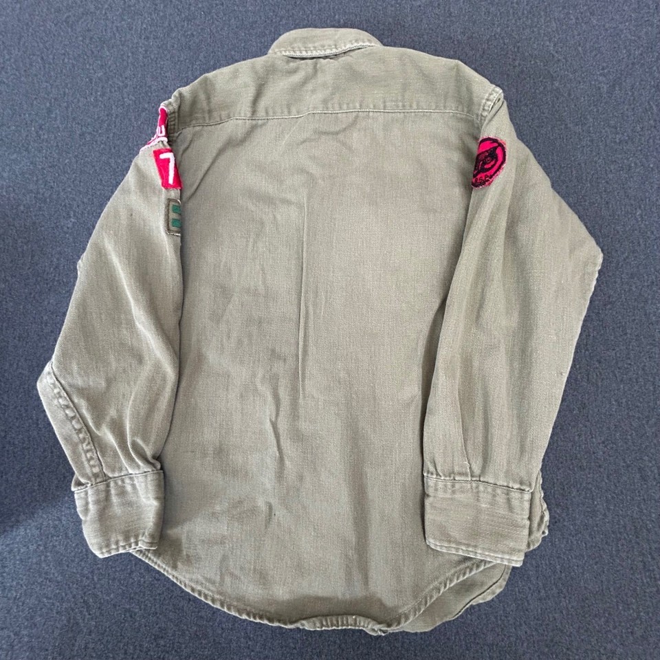Vintage BSA Boy Scouts Uniform Lot of 4 w/ Rare Patches & Sanforized ...