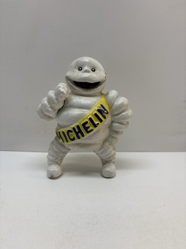 Cast Iron Michelin Man Tire Advertising Statue Gas And Oil 6”tall, | eBay
