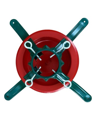 VTG Holiday Steel Christmas Tree Stand Handles Trees up to 5’ Easy ...