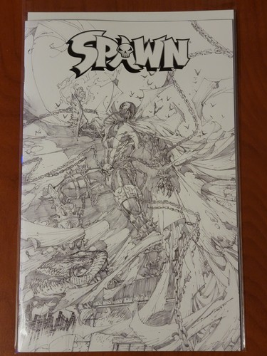 Spawn #360 Megacon Exclusive Brett Booth Sketch Variant On Hand | eBay