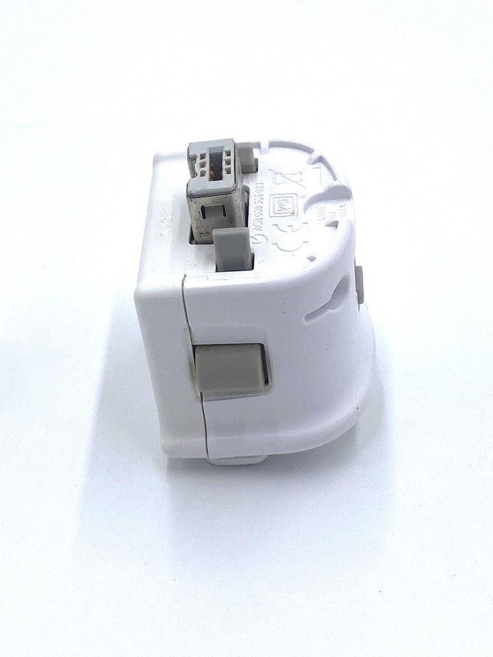 Nintendo Wii Official OEM Motion Plus Adapter Remote Attachment White ...