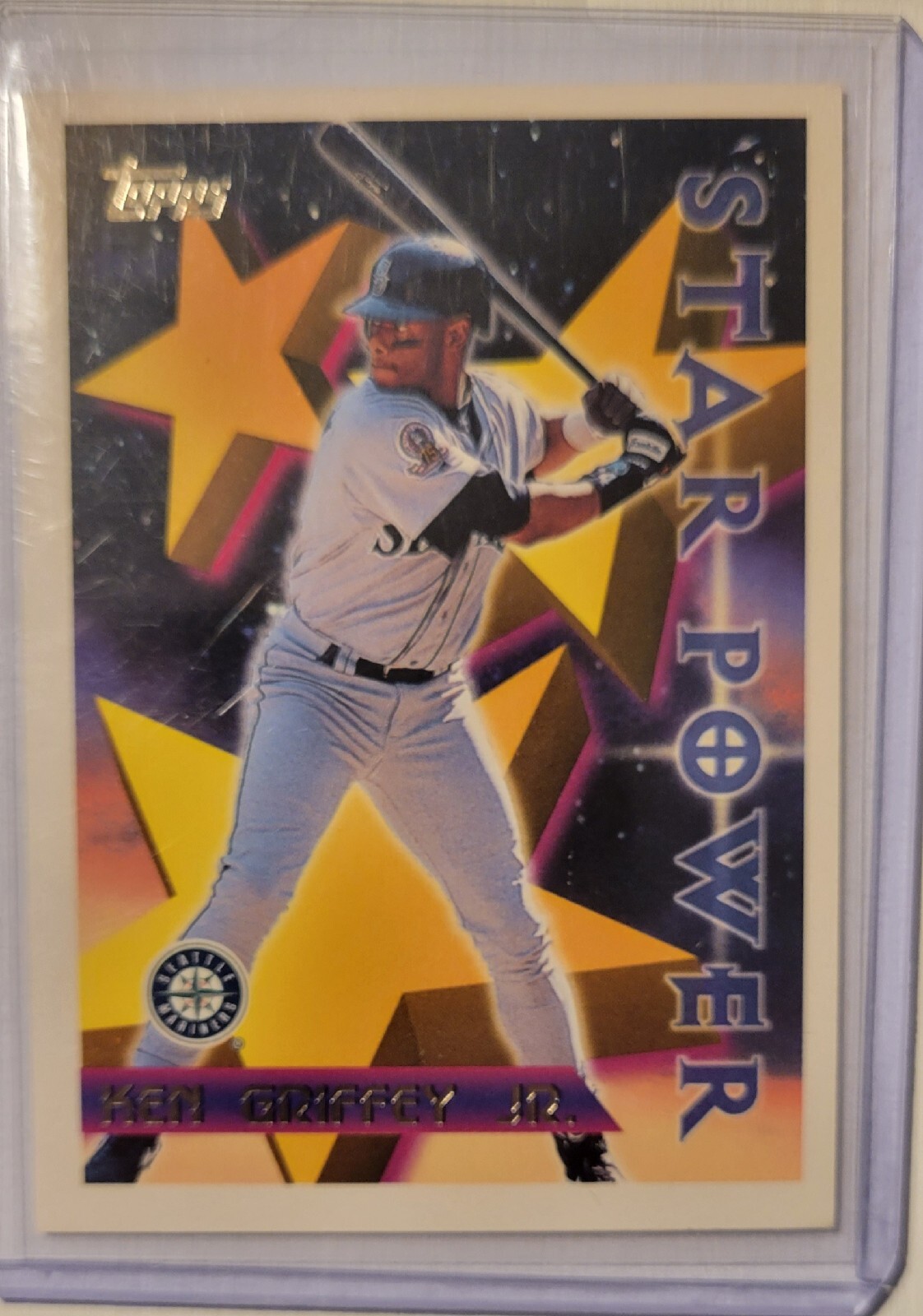 KEN GRIFFEY JR. HOF 1996 TOPPS STAR POWER Card #230 Seattle Mariners | eBay