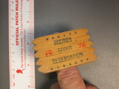 Boy Scout Rodney Reservation Neckerchief Slide Del-Mar-Va 4504LL | eBay