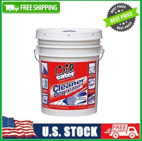 Oil Eater 5 Gallon All Purpose Cleaner Destroys Grease, Oil & Grime ...