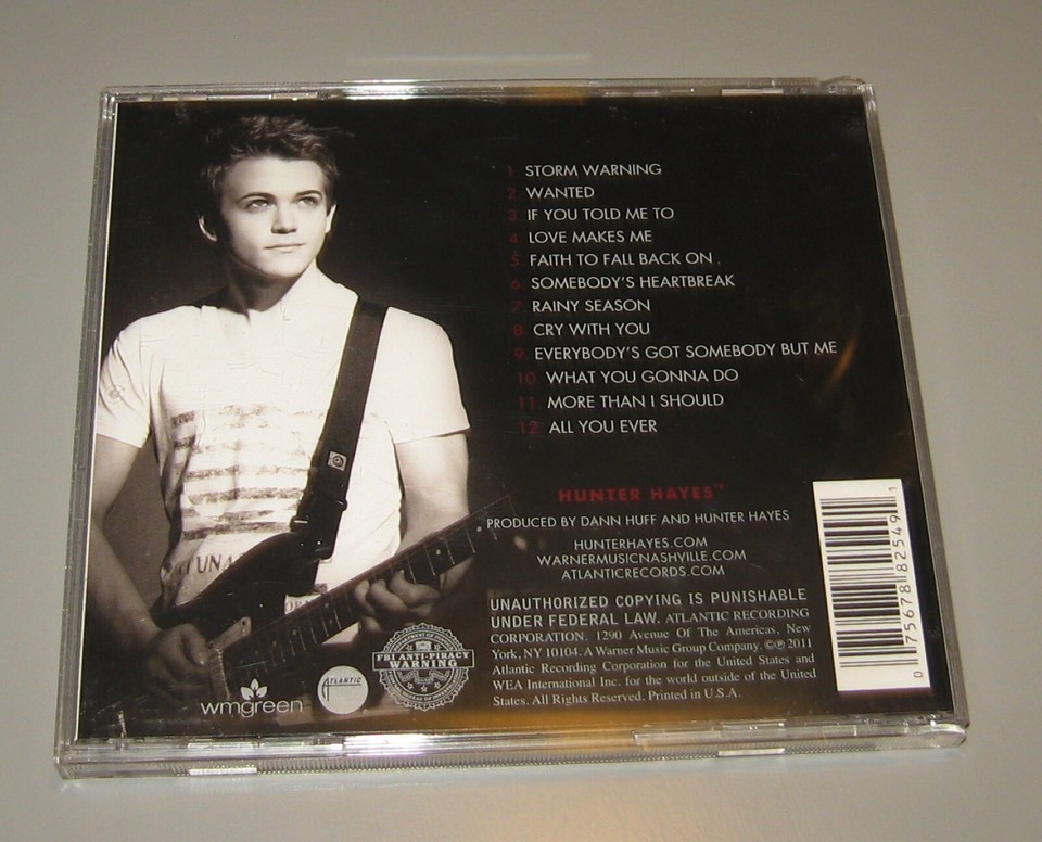 Hunter Hayes - Hunter Hayes (CD, 2011, Atlantic Records) Country | eBay
