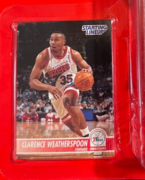 1995 ~ Philadelphia 76ers ~ Clarence Weatherspoon ~ NBA ~ Starting ...