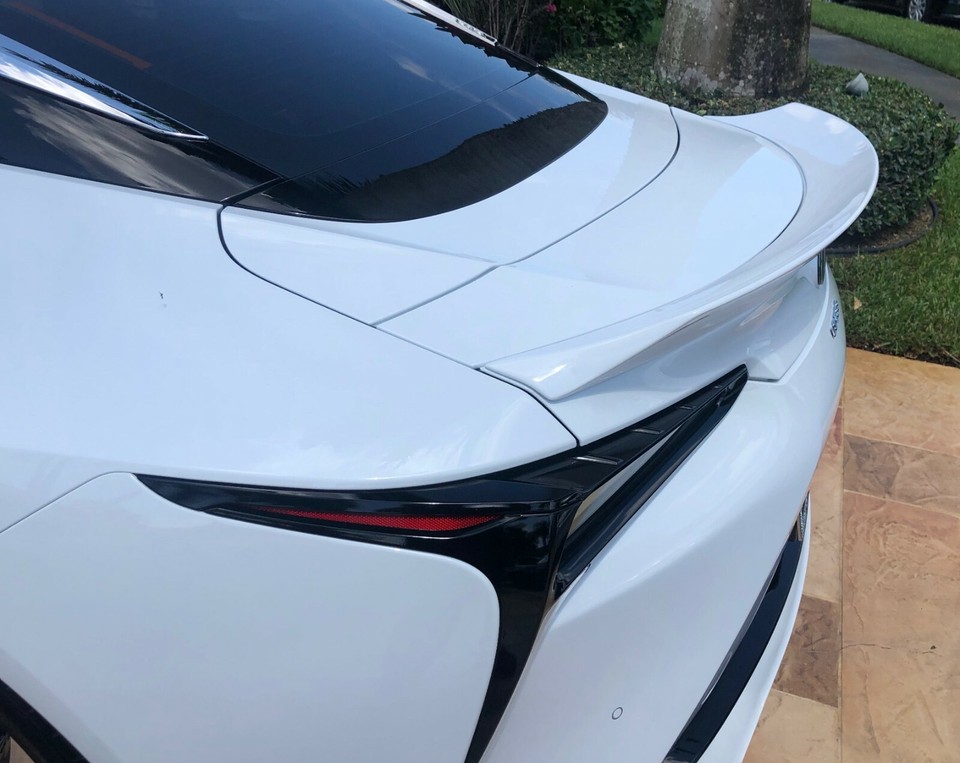 Lexus LC500 2018+ CARBON FIBER Flush Mount Trunk Spoiler Wing Made in ...