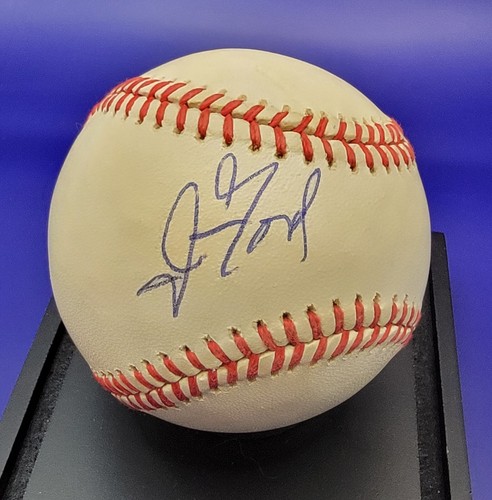 GERALD FORD Single Signed 38th President of USA Autograph BASEBALL JSA ...