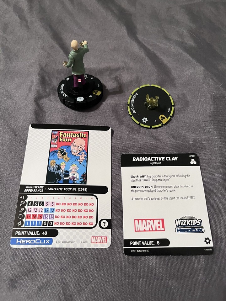 Heroclix Fantastic Four Future Foundation Puppet Master 058 Super Rare ...