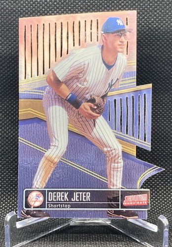 1999 Topps Stadium Club Triumvirate Luminous Derek Jeter Yankees HOF ...