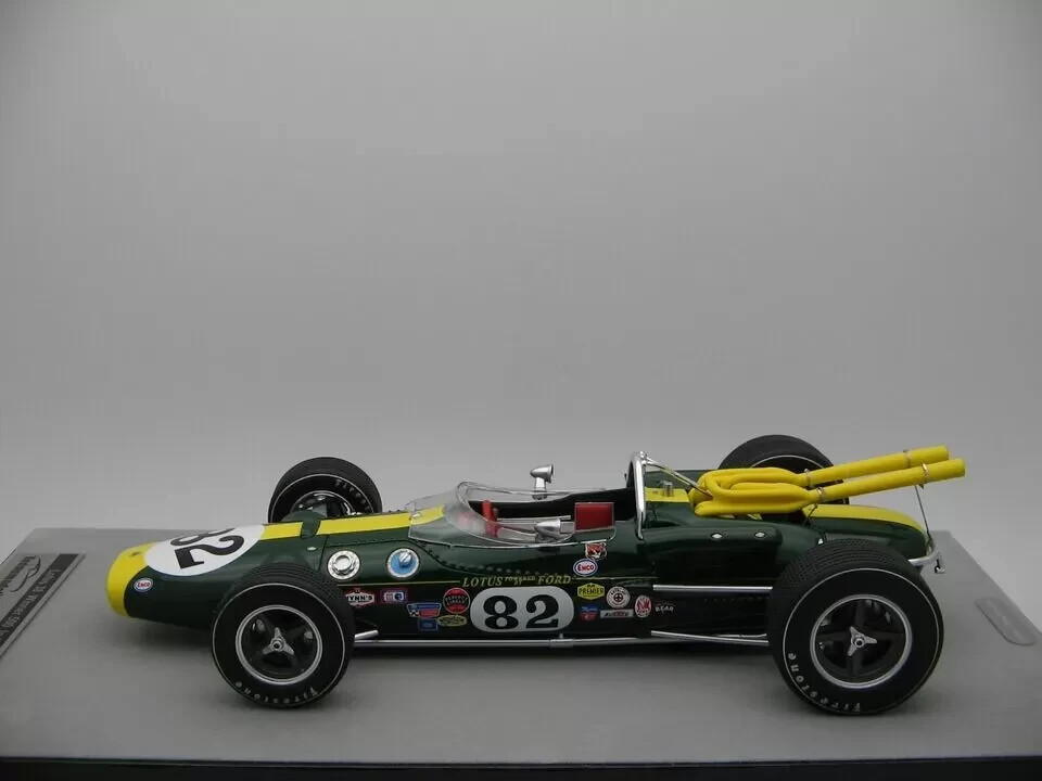 1:18 LOTUS 38 1965 WINNER 500 INDY DRIVER JIM CLARK #82 LTD 225 PCS ...