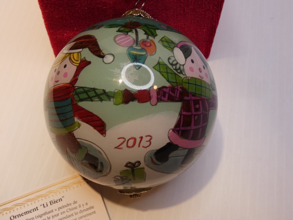 Li Bien Glass 2013 Ornament, Children | eBay