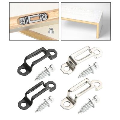 100pcs Invisible Connectors Screw Caps Connectors Durable Furniture ...