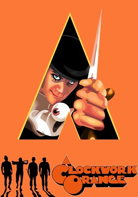 CLOCKWORK ORANGE 11"x17" MOVIE POSTER PRINT #2 | eBay