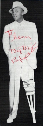 PEG LEG BATES Autographed CUT PHOTO Vintage Signed Collectible - TAP ...