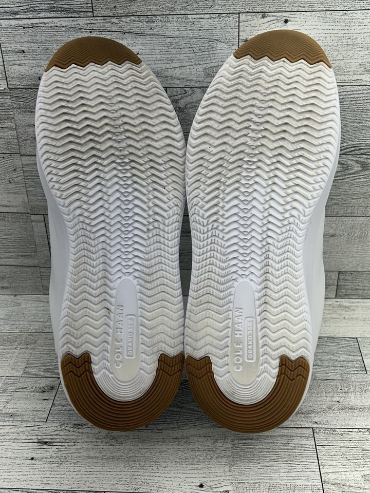 Cole Haan Women's GrandPrø TopSpin Sneakers White Ivory Black W22707 ...