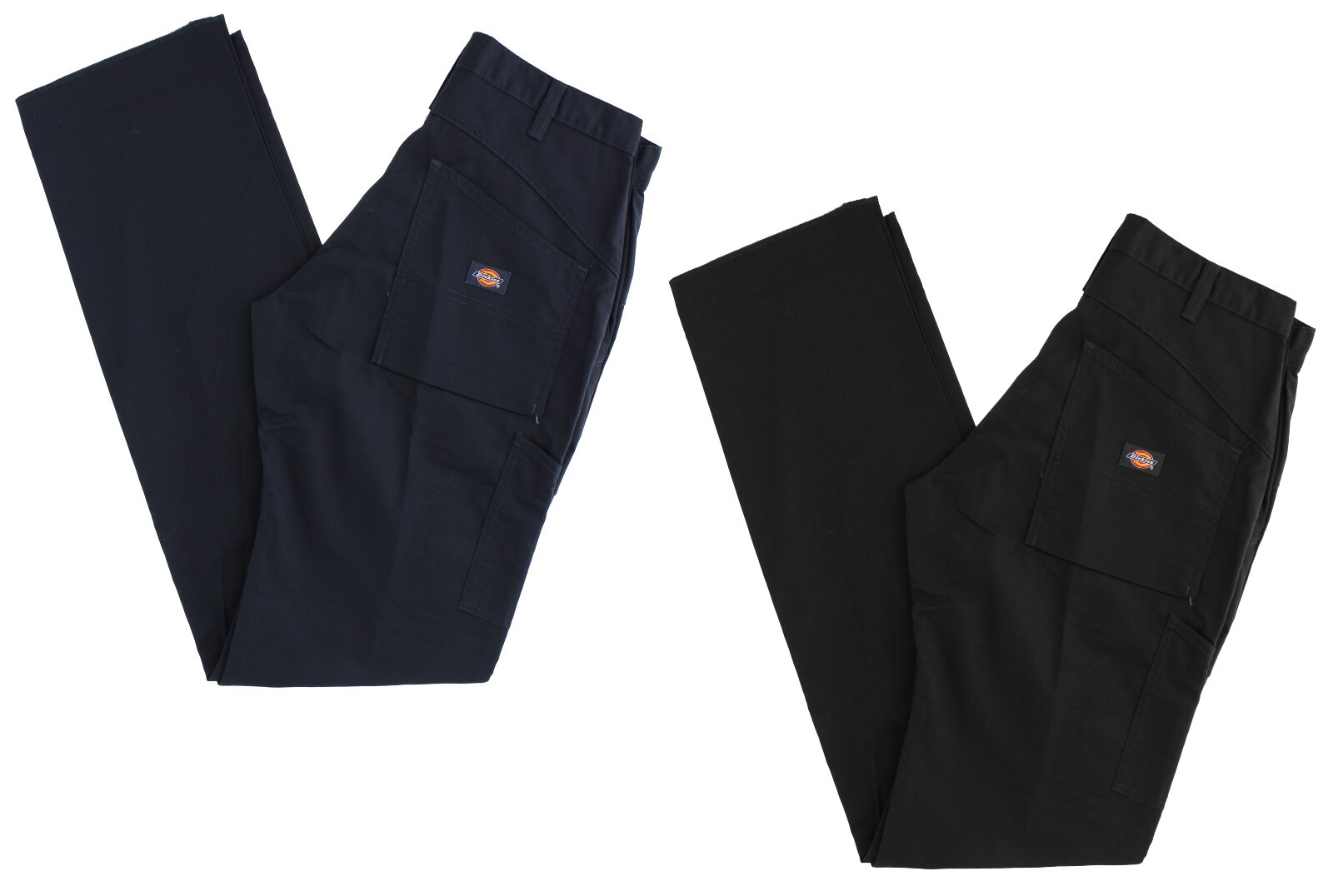 Dickies Occupational Wear Men's Pants, Unhemmed, 4-Utility Pockets ...